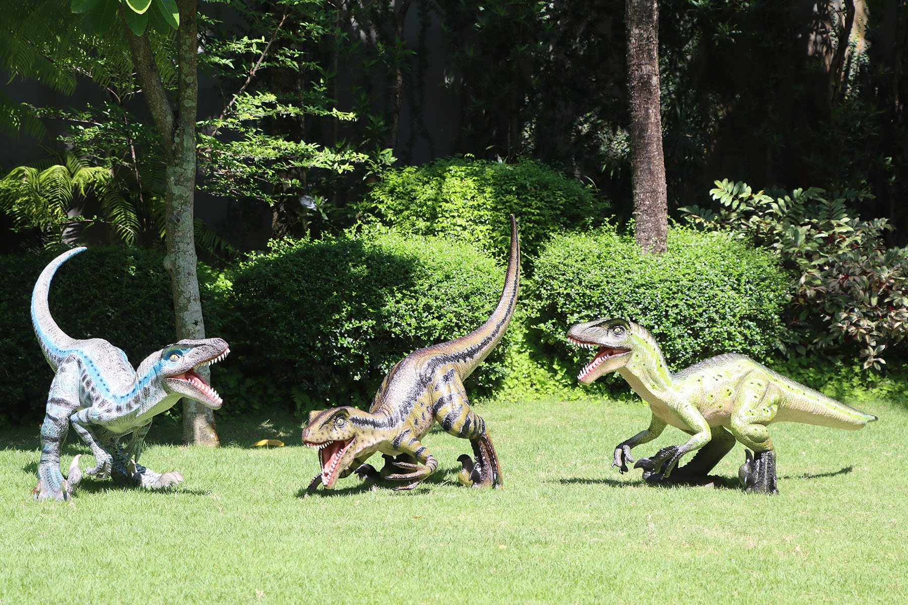 set of 3 220122 – Velociraptor - Thunder Jaws , 230019 – Velociraptor ...